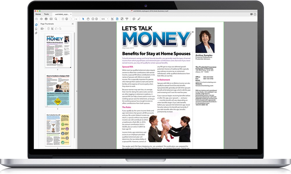 Let's Talk Money® - Print & PDF